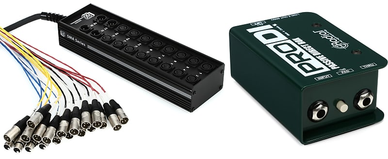 Pro Co SMA1604FBX-50 SMA Series 16x4 Stage Snake with XLR | Reverb