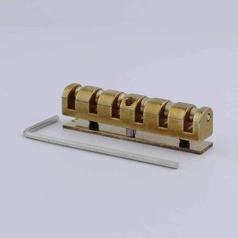Height Adjustable 43mm Brass Roller Guitar Nut Replacement | Reverb