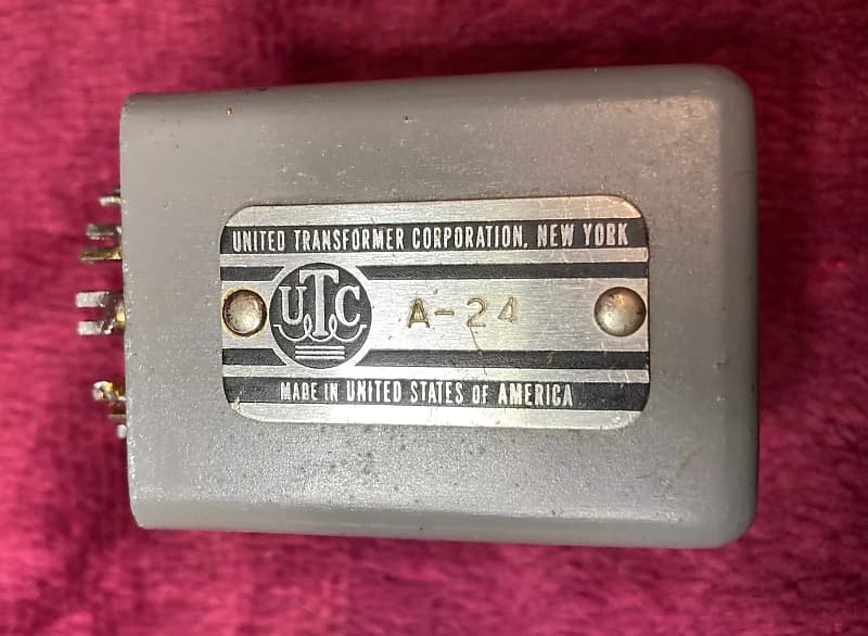 UTC A-24 Transformer - LA2A compressor Output transformer | Reverb