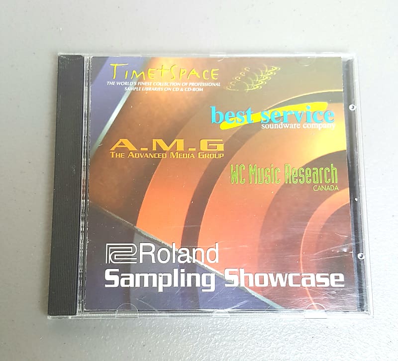Roland Sampler CD Rom Library - S-770/750/760 - "Sampling | Reverb
