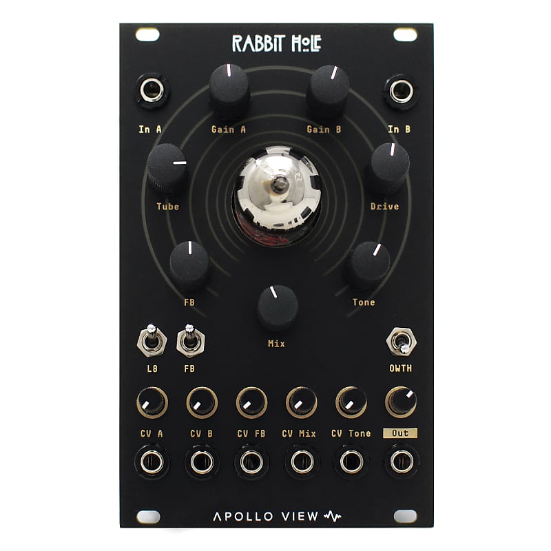 Apollo View Rabbit Hole Eurorack Valve VCA Mixer Module | Reverb