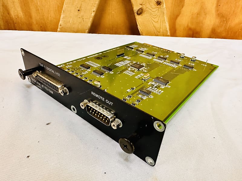 Tascam IF-TD/DM TDIF-1 Option Card for DM Mixers DM-4800, | Reverb