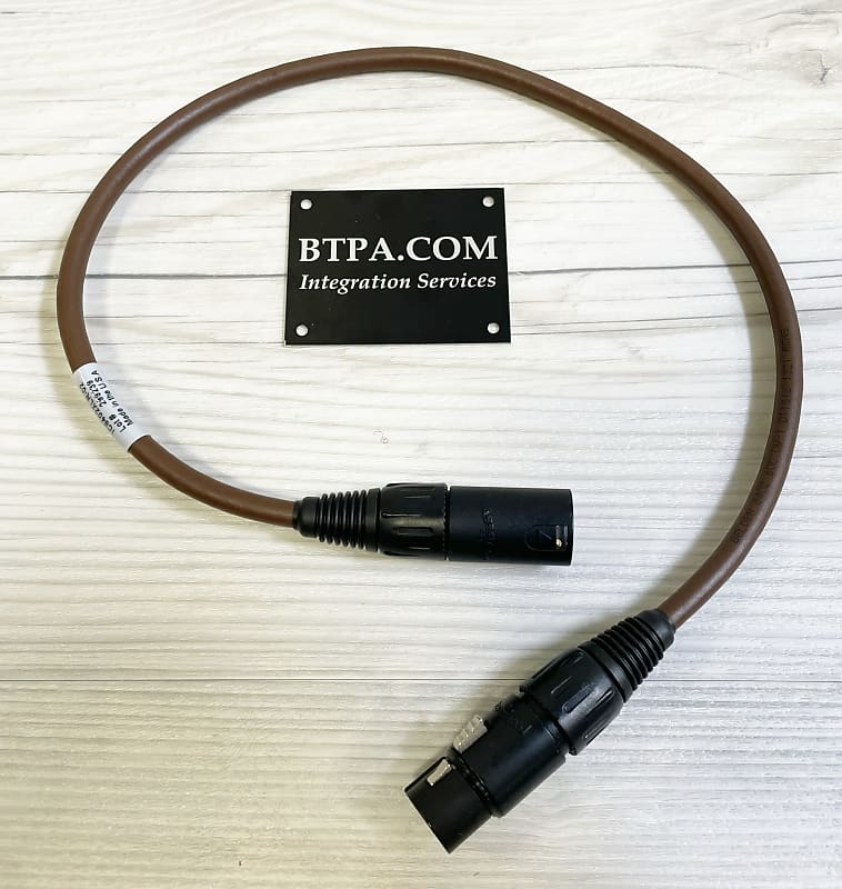 BTPA Belden 8402 Interconnect XLR Cable - 2ft long | Reverb