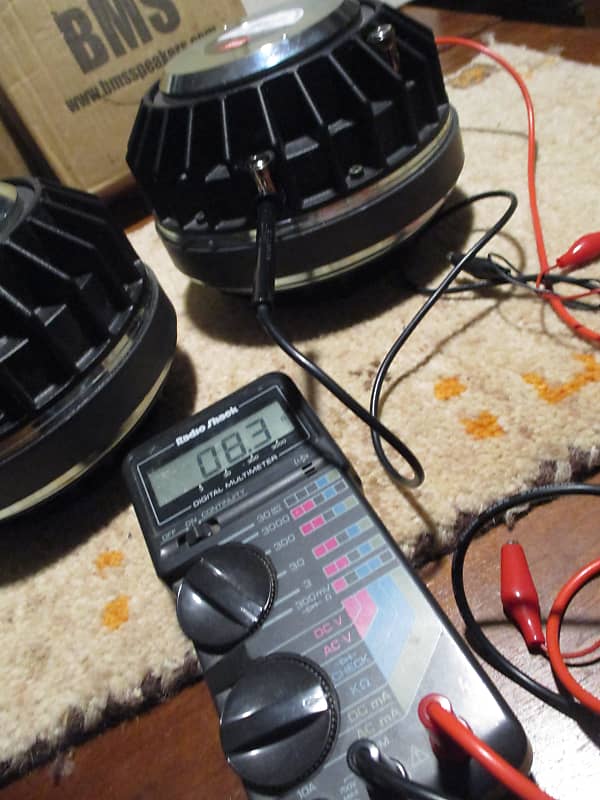 BMS 4590 Compression Driver pair excellent | Reverb