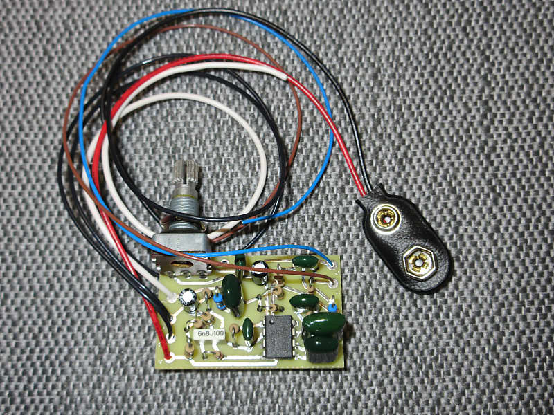 Jackson JE-1000 Active Mid Boost Preamp Circuit | Reverb