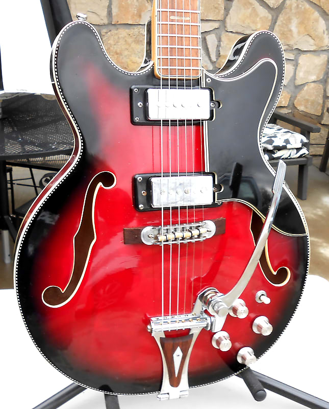 Realistic (Radio Shack ES 335 Style) Semi Hollow - A Beauty - | Reverb