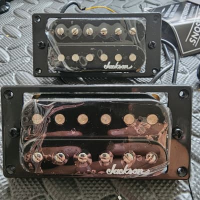 NEW Jackson Pickup Set with tuners and Tune-o-Matic Bridge | Reverb