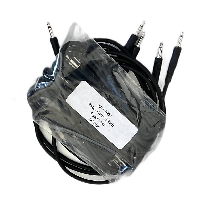 CAE Sound / Hosa “ARP 2600 cables” - Black | Reverb