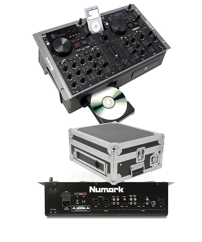 Numark iCDMix3-Dble CD+Mix+Dock iPod+FLIGHT | Reverb