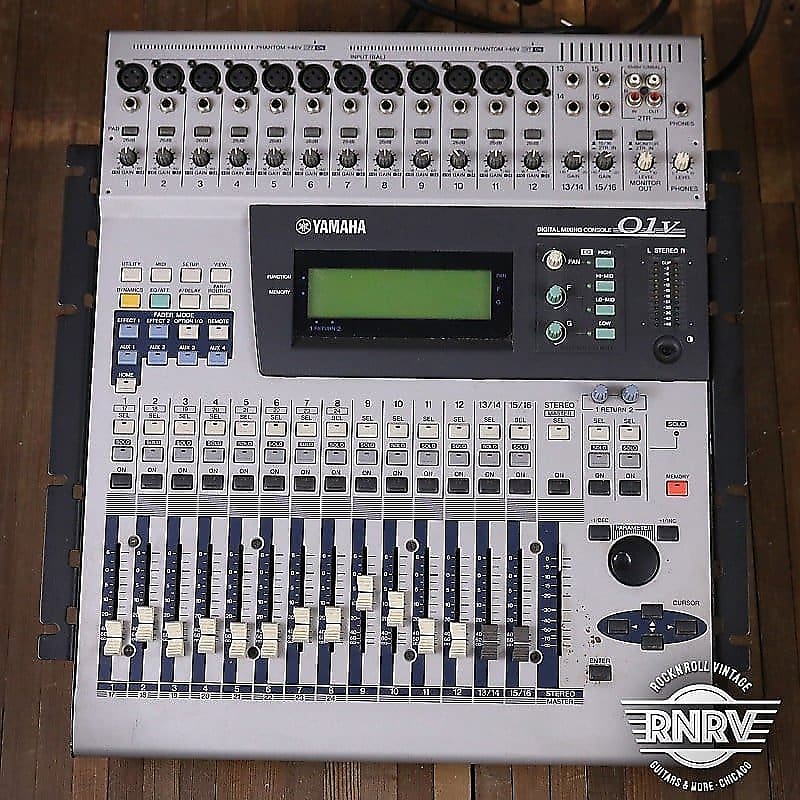 Yamaha 01v Digital Mixing Console with ADAT card | Reverb