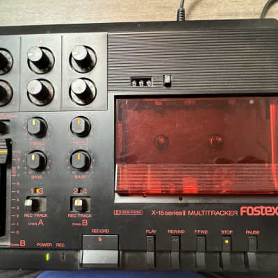 Vintage Fostex X-15 Series II Multitracker 4 Track Tape | Reverb