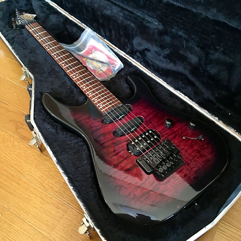 washburn MG-130 Stevie Salas Signature 1997 Trans Purple | Reverb