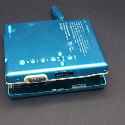Working BLUE Sony MZ-E520 MD minidisc player mdlp unit only | Reverb