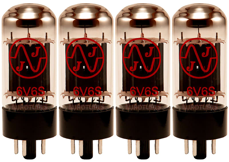 JJ Electronic 6V6S Matched Quad | Reverb