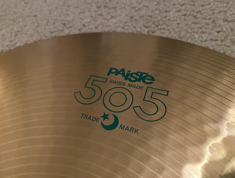 Paiste 505 18” Concert Cymbal | Reverb