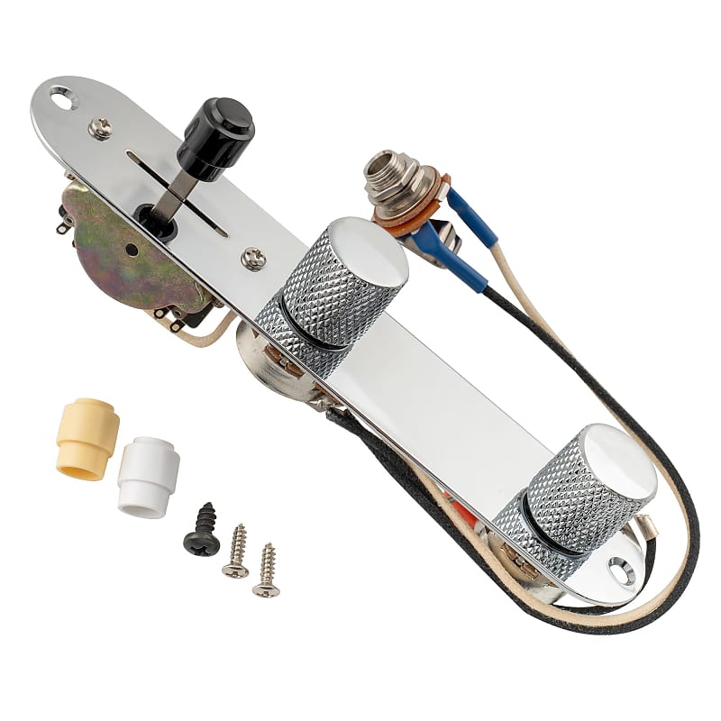 Pro Loaded Control Plate Guitar Pre-Wired 3-Way Blade Switch | Reverb