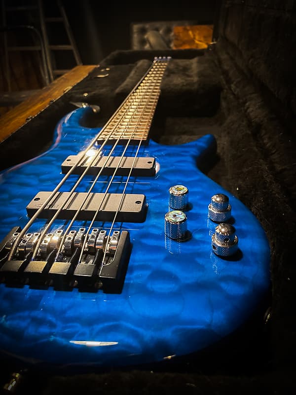 Custom-Order Carvin 5 String Electric Bass Guitar - IC5 Icon | Reverb