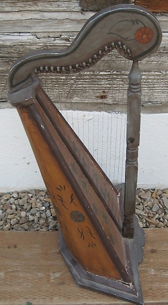 Antique Celtic Harp | Reverb