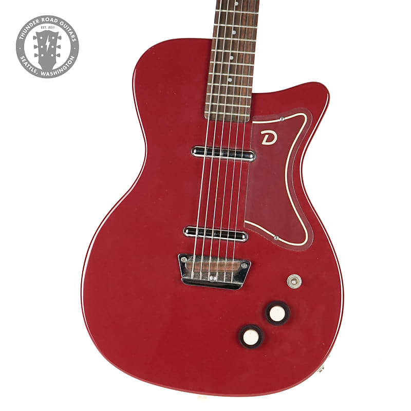 2000's Danelectro Baritone U2 Red | Reverb