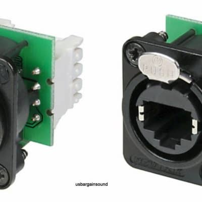 Temple Audio RJ45 Ethercon Connector Module CON-RJ45 | Reverb