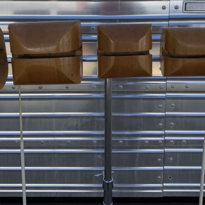 Ludwig Temple Blocks 70s Natural wood | Reverb