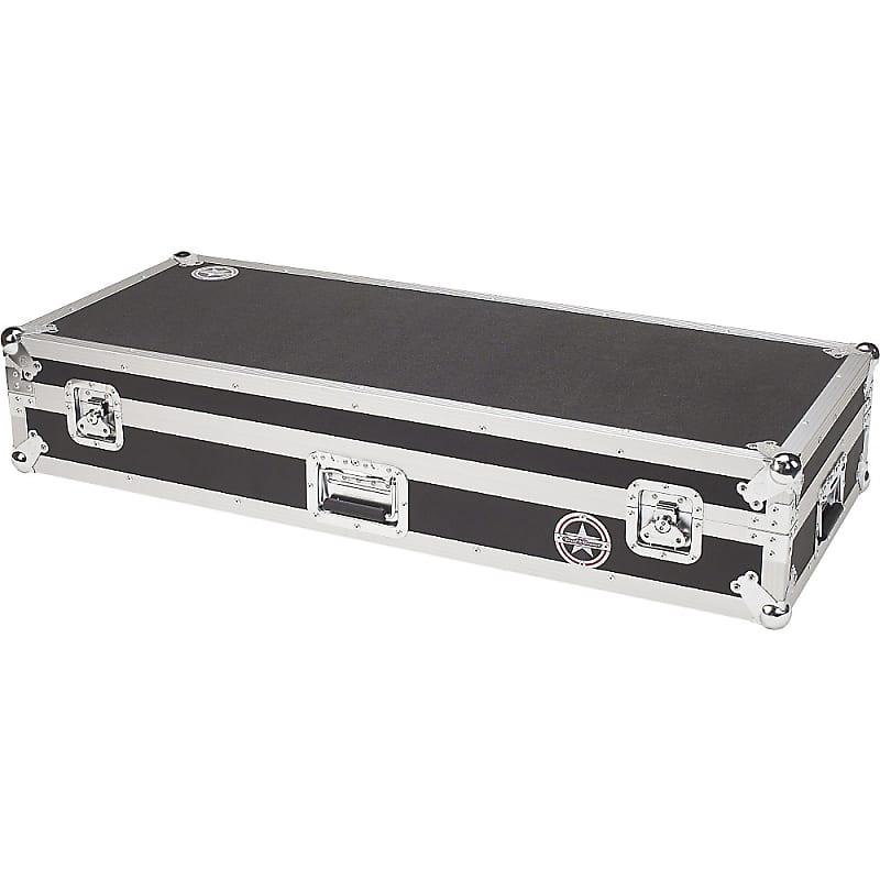 Road Runner Keyboard Flight Case With Casters Black 61 Key | Reverb