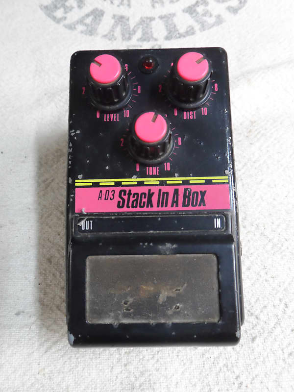 Washburn AD 3 Stack in a box 1980's - Black | Reverb