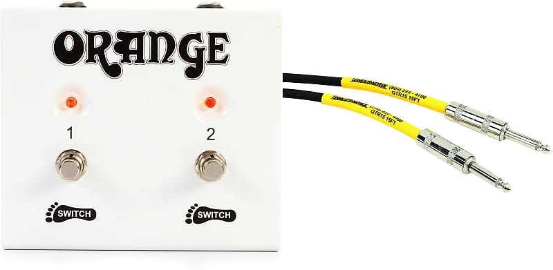 Orange FS-2 Dual Function Footswitch Bundle with Pro Co EG-15 | Reverb