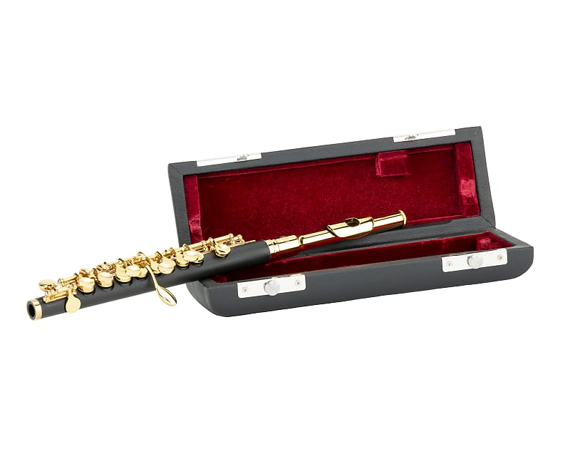 Wisemann DPL-300 Piccolo, ebonite body, gold plated head | Reverb