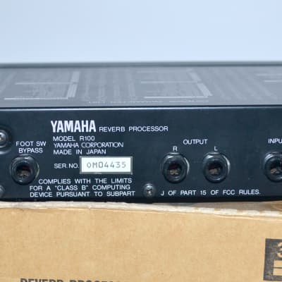 Yamaha R100 Reverb Processor | Reverb France