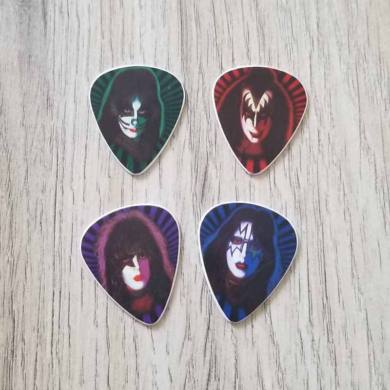 KISS Guitar Pick Set of 4 | Reverb