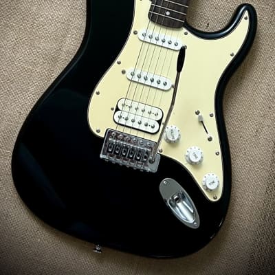 Fender Starcaster Stratocaster - Black with Matching | Reverb