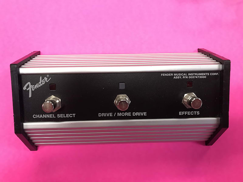 Fender 3 Button Footswitch 0057473000 for Deluxe 90 DSP | Reverb