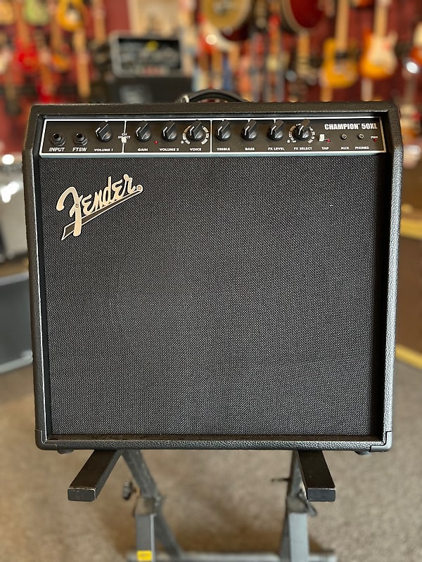 Fender CHAMPION™ 50XL Black *New in sealed box* 12 amp tones, | Reverb