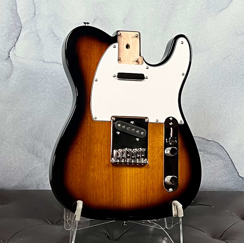 Squier Loaded Telecaster Body Sunburst Finish | Reverb