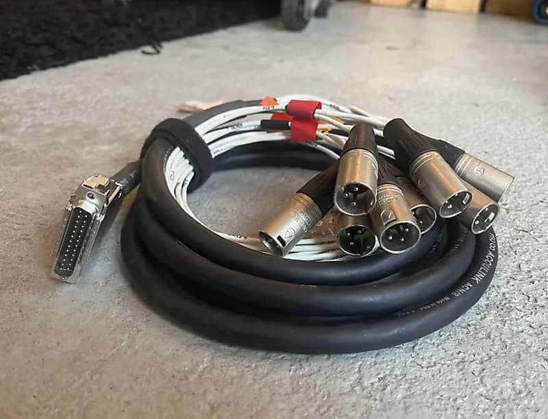 Pro Co Snake 10’ DB25 to XLR male XLRM | Reverb