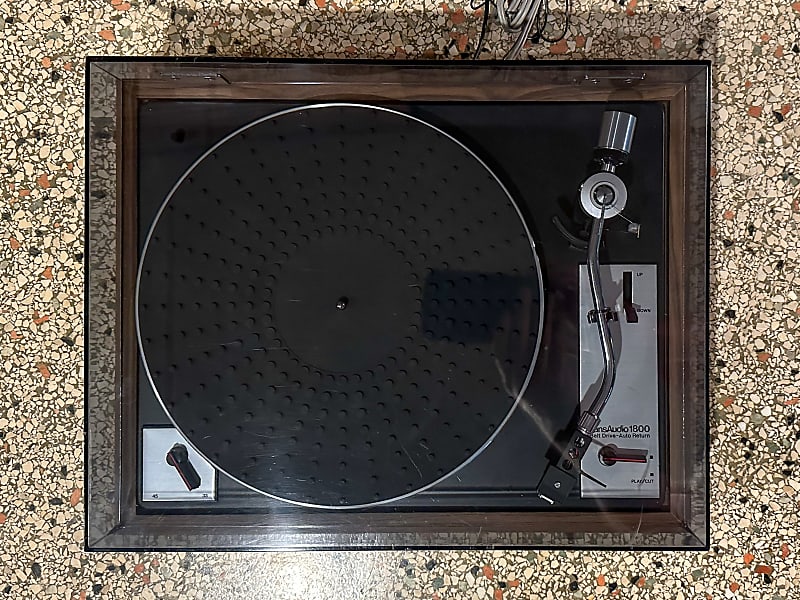 TransAudio Model 1800 Semi-automatic Turntable (1970s) | Reverb