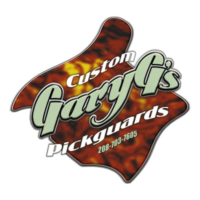 GaryG's/WD Epiphone Firebird Pickguard - 5 Ply Black / White | Reverb