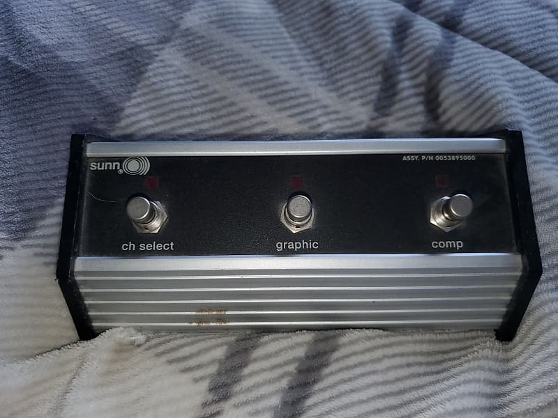 Sunn O))) 300 T foot switch Fender Bassman 300 | Reverb