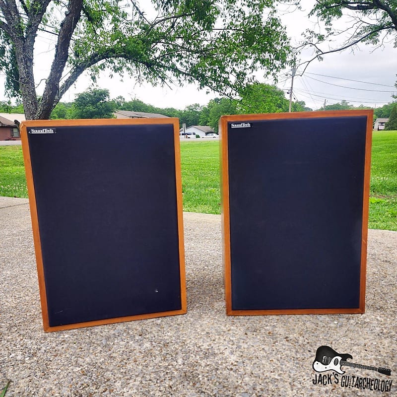 SoundTech CX4 Studio Monitors (1980s - Oak) | Reverb