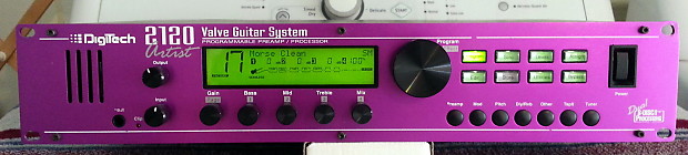 Digitech 2120 Artist 1998 w/ Control 1 foot controller - 2.11 | Reverb