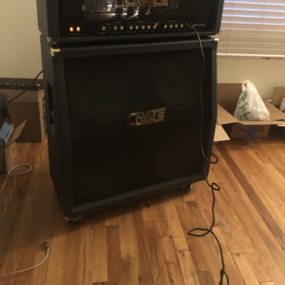 Crate Blue Voodoo Halfstack (120 Watt Tube Amp Head & | Reverb