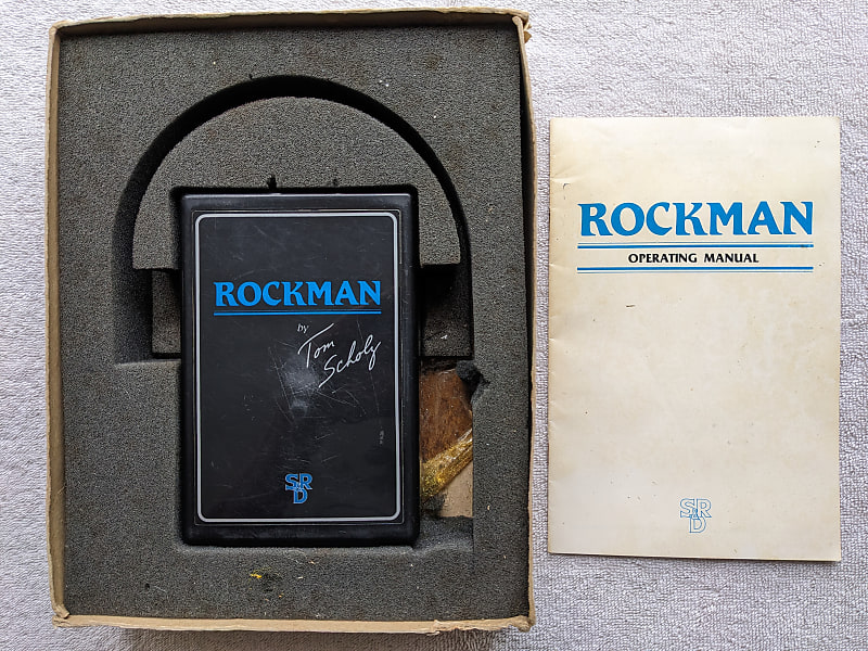 SR&D Rockman Model II Headphone Amp w/Box & Manual - Scholz | Reverb