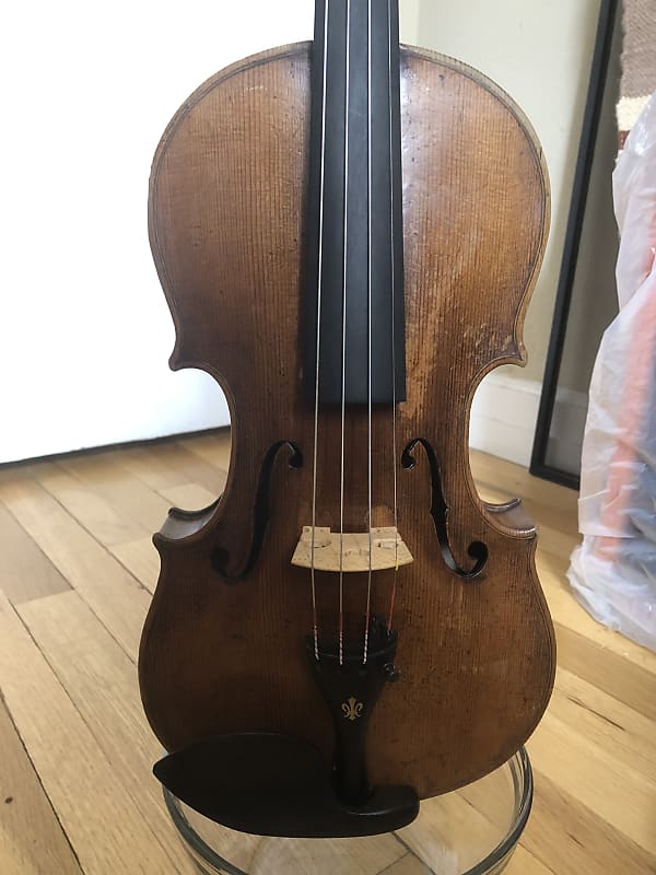 Old Violin Labeled Michael Platner 1735 - World's Most | Reverb