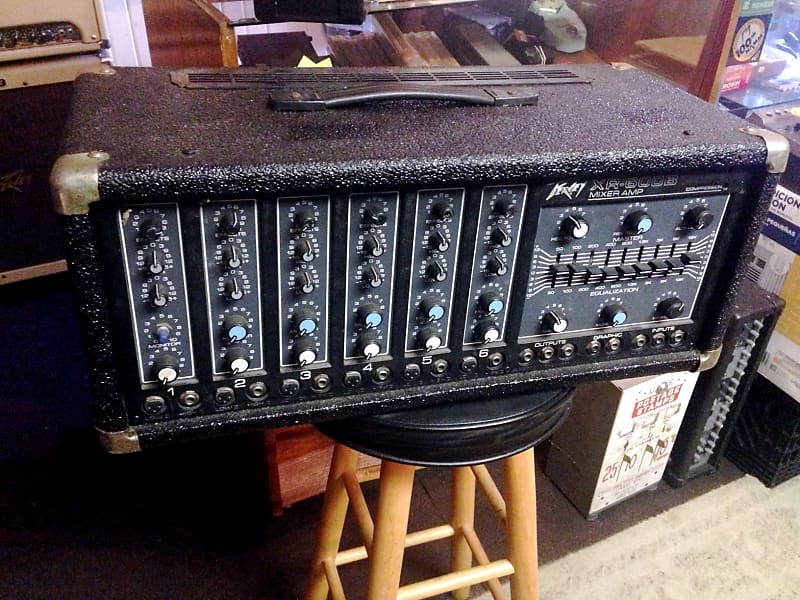 Peavey xr600 USA old school power Mixer amplifier 1980 LOCAL | Reverb