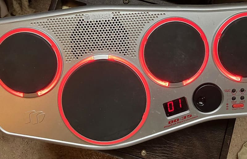 Yamaha DD-35 Digital Percussion / Drum Machine - w/ 100+ | Reverb