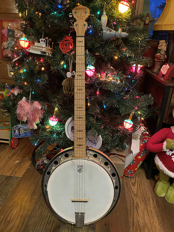 Deering Good Time Maple banjo with resonator | Reverb