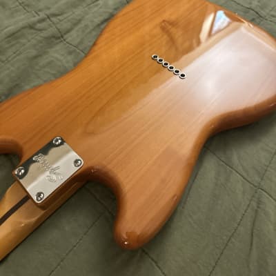 Fender Mustang P90 Partscaster - Aged Natural | Reverb