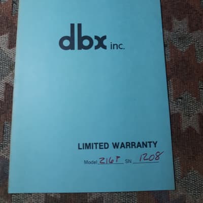 DBX Model 216 with eight dual channel DBX 310D cards 1980 | Reverb