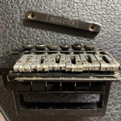 Schecter Dallas-era. “Tremlok” Tremolo Bridge Schecter | Reverb